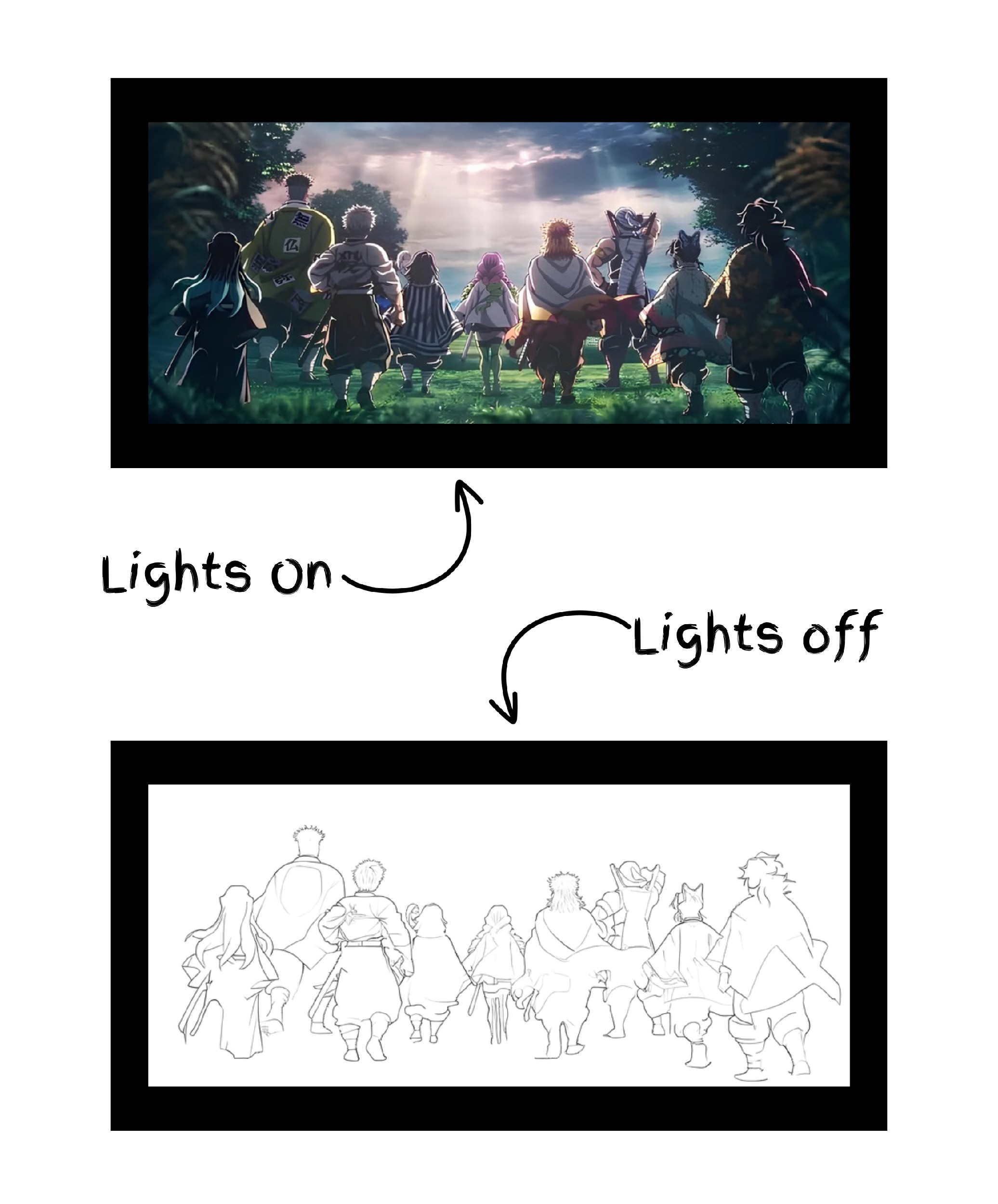 Demo Slayer Light Box